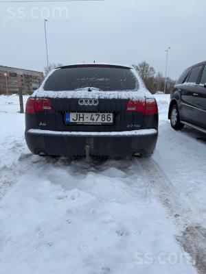 Black Audi A6 2007 in Jelgava, with an engine capacity of 2.70 L and mileage of 0 thousand km for 2150 €, photo 4 on AUTOMOTO.COM.LV