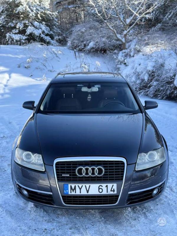 Melns Audi A6 2007 Viļņa, ar dzinēja tilpumu 3.00 L un nobraukumu 2916 tūkst. km par 2900 €, foto 3 vietnē AUTOMOTO.COM.LV