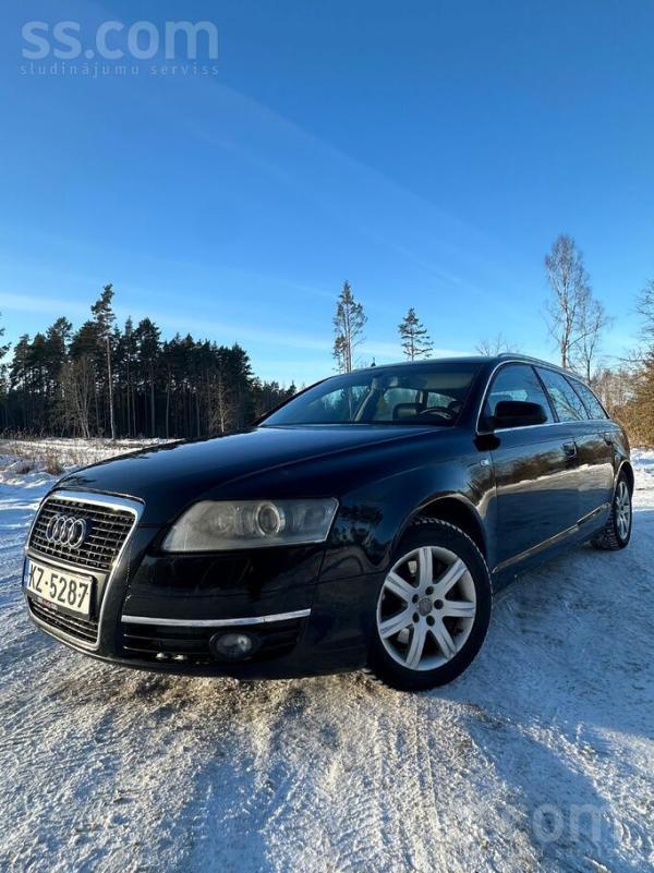Black Audi A6 2007 in Kuldiga, with an engine capacity of 2.70 L and mileage of 475 thousand km for 2750 €, photo 2 on AUTOMOTO.COM.LV