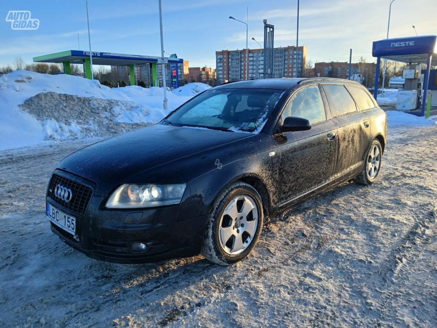 Black Audi A6 2007 in Klaipeda, with an engine capacity of 3.00 L and mileage of 296 thousand km for 2500 €, photo 3 on AUTOMOTO.COM.LV
