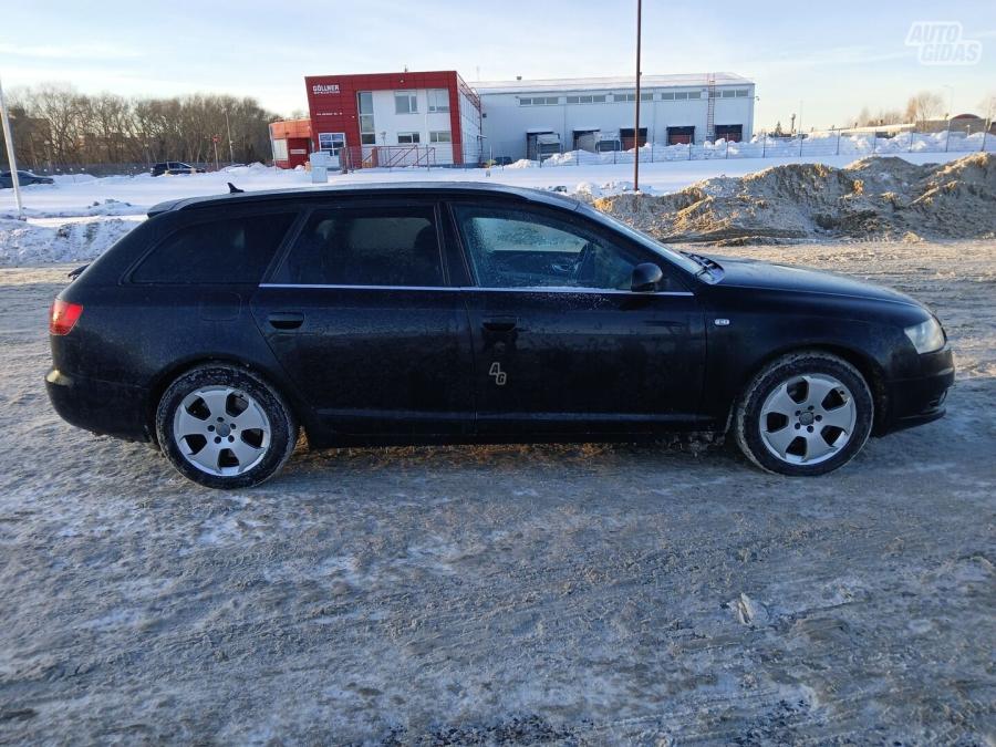 Black Audi A6 2007 in Klaipeda, with an engine capacity of 3.00 L and mileage of 296 thousand km for 2500 €, photo 8 on AUTOMOTO.COM.LV