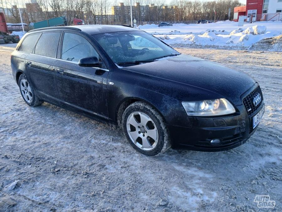 Black Audi A6 2007 in Klaipeda, with an engine capacity of 3.00 L and mileage of 296 thousand km for 2500 €, photo 9 on AUTOMOTO.COM.LV
