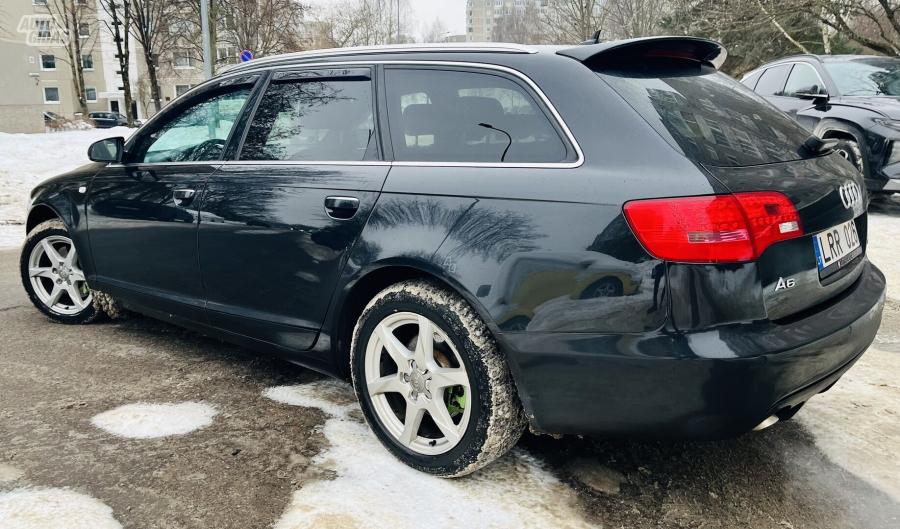 Black Audi A6 2007 in Vilnius, with an engine capacity of 3.00 L and mileage of 278 thousand km for 4250 €, photo 3 on AUTOMOTO.COM.LV