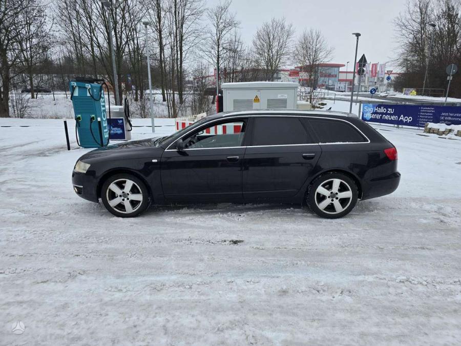 Black Audi A6 2007 in Marijampole, with an engine capacity of 2.97 L and mileage of 299 thousand km for 3100 €, photo 7 on AUTOMOTO.COM.LV