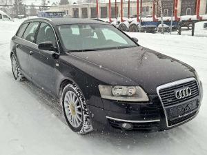 Black Audi A6 2007 in Ukmerge, with an engine capacity of 2.40 L and mileage of 246 thousand km for 2950 €, photo 2 on AUTOMOTO.COM.LV