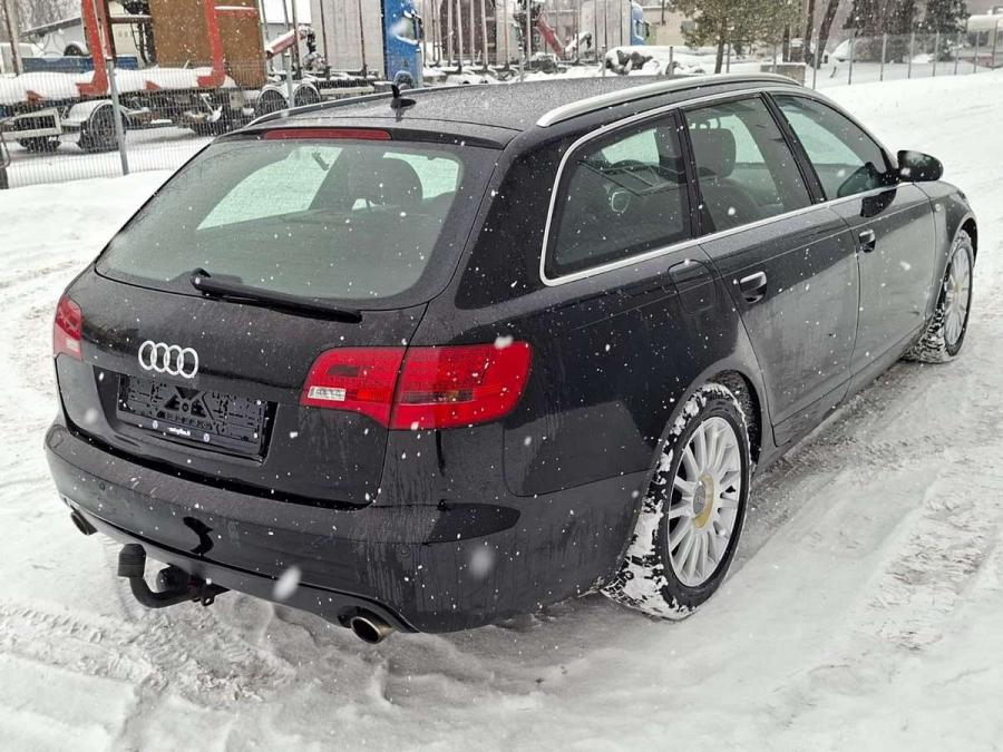 Black Audi A6 2007 in Ukmerge, with an engine capacity of 2.40 L and mileage of 246 thousand km for 2950 €, photo 3 on AUTOMOTO.COM.LV