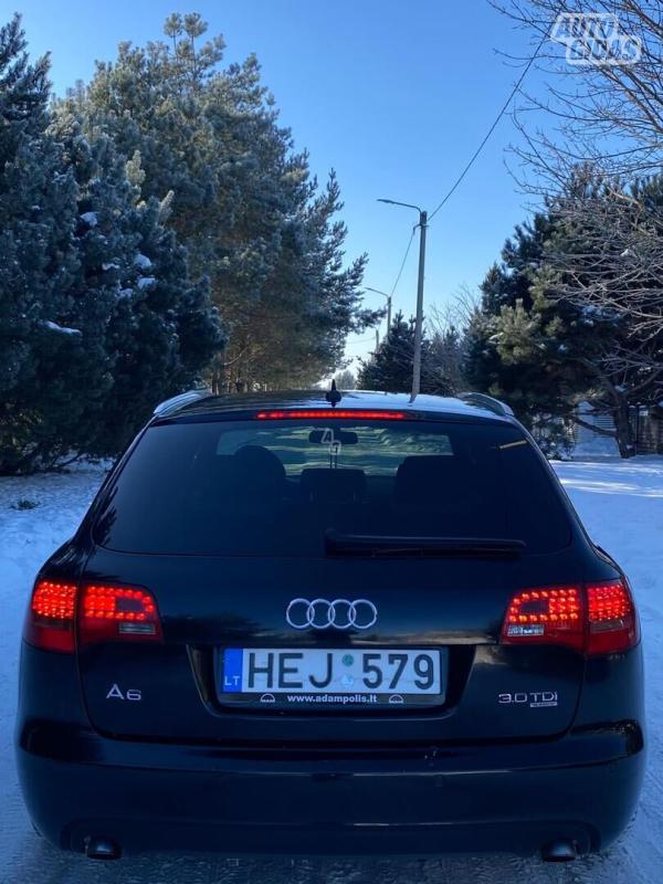 Melns Audi A6 2007 Kauņa, ar dzinēja tilpumu 3.00 L un nobraukumu 400 tūkst. km par 3300 €, foto 6 vietnē AUTOMOTO.COM.LV