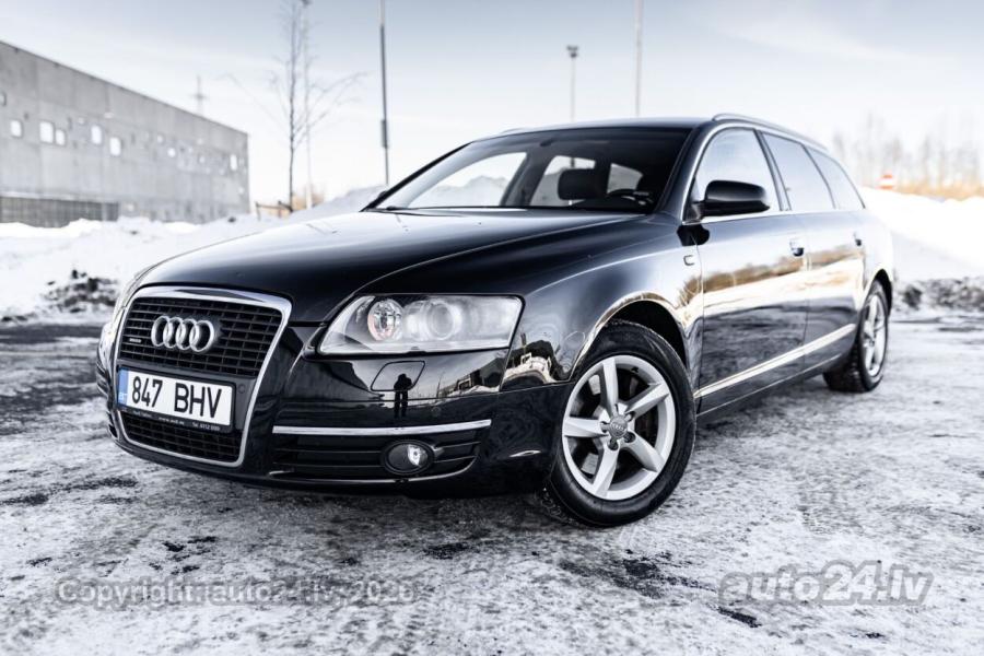Melns Audi A6 2007 Tallina, ar dzinēja tilpumu 3.00 L un nobraukumu 334 tūkst. km par 4998 €, foto 2 vietnē AUTOMOTO.COM.LV