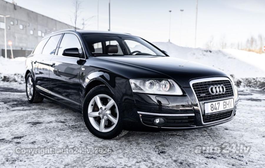Melns Audi A6 2007 Tallina, ar dzinēja tilpumu 3.00 L un nobraukumu 334 tūkst. km par 4998 €, foto 3 vietnē AUTOMOTO.COM.LV