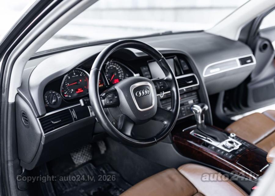 Melns Audi A6 2007 Tallina, ar dzinēja tilpumu 3.00 L un nobraukumu 334 tūkst. km par 4998 €, foto 17 vietnē AUTOMOTO.COM.LV