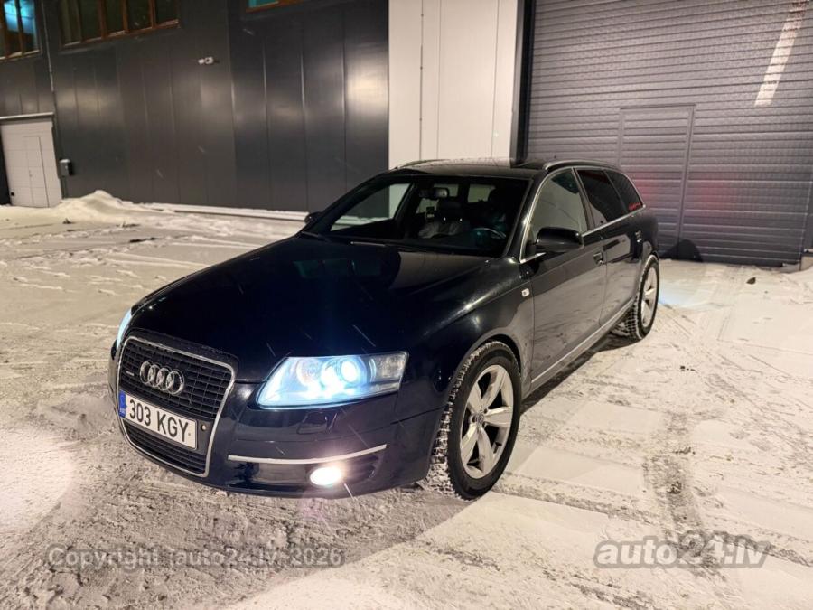 Melns Audi A6 2007 Tallina, ar dzinēja tilpumu 3.00 L un nobraukumu 365 tūkst. km par 3299 €, foto 1 vietnē AUTOMOTO.COM.LV