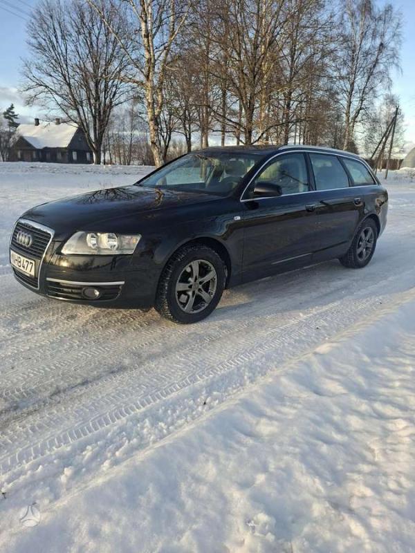 Melns Audi A6 2007 Širvintos, ar dzinēja tilpumu 1.97 L un nobraukumu 222 tūkst. km par 4200 €, foto 1 vietnē AUTOMOTO.COM.LV