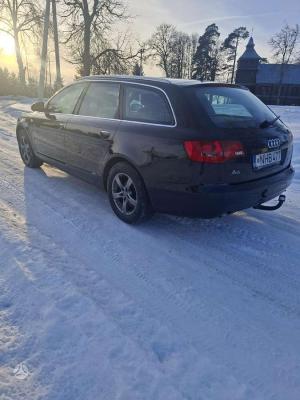 Black Audi A6 2007 in Sirvintos, with an engine capacity of 1.97 L and mileage of 222 thousand km for 4200 €, photo 4 on AUTOMOTO.COM.LV