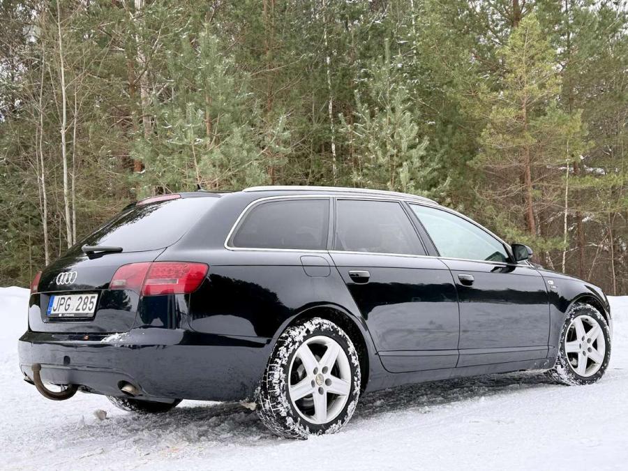 Black Audi A6 2007 in Siauliai, with an engine capacity of 3.00 L and mileage of 399 thousand km for 2900 €, photo 3 on AUTOMOTO.COM.LV