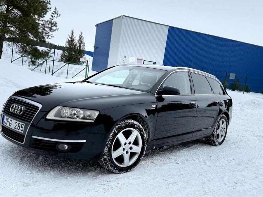 Black Audi A6 2007 in Siauliai, with an engine capacity of 3.00 L and mileage of 399 thousand km for 2900 €, photo 5 on AUTOMOTO.COM.LV