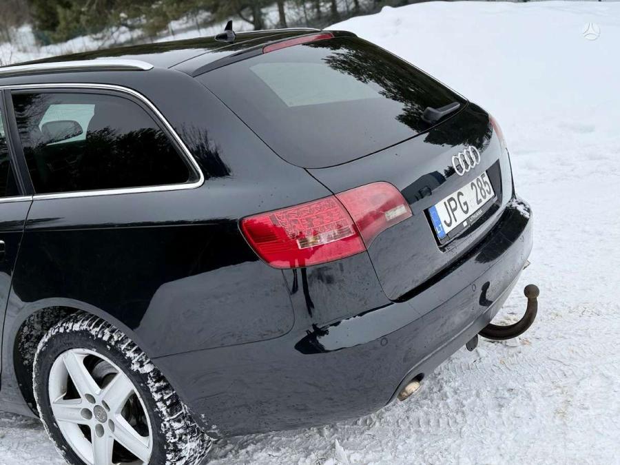 Black Audi A6 2007 in Siauliai, with an engine capacity of 3.00 L and mileage of 399 thousand km for 2900 €, photo 11 on AUTOMOTO.COM.LV