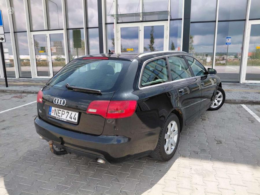Melns Audi A6 2007 Viļņa, ar dzinēja tilpumu 2.70 L un nobraukumu 313 tūkst. km par 3600 €, foto 6 vietnē AUTOMOTO.COM.LV