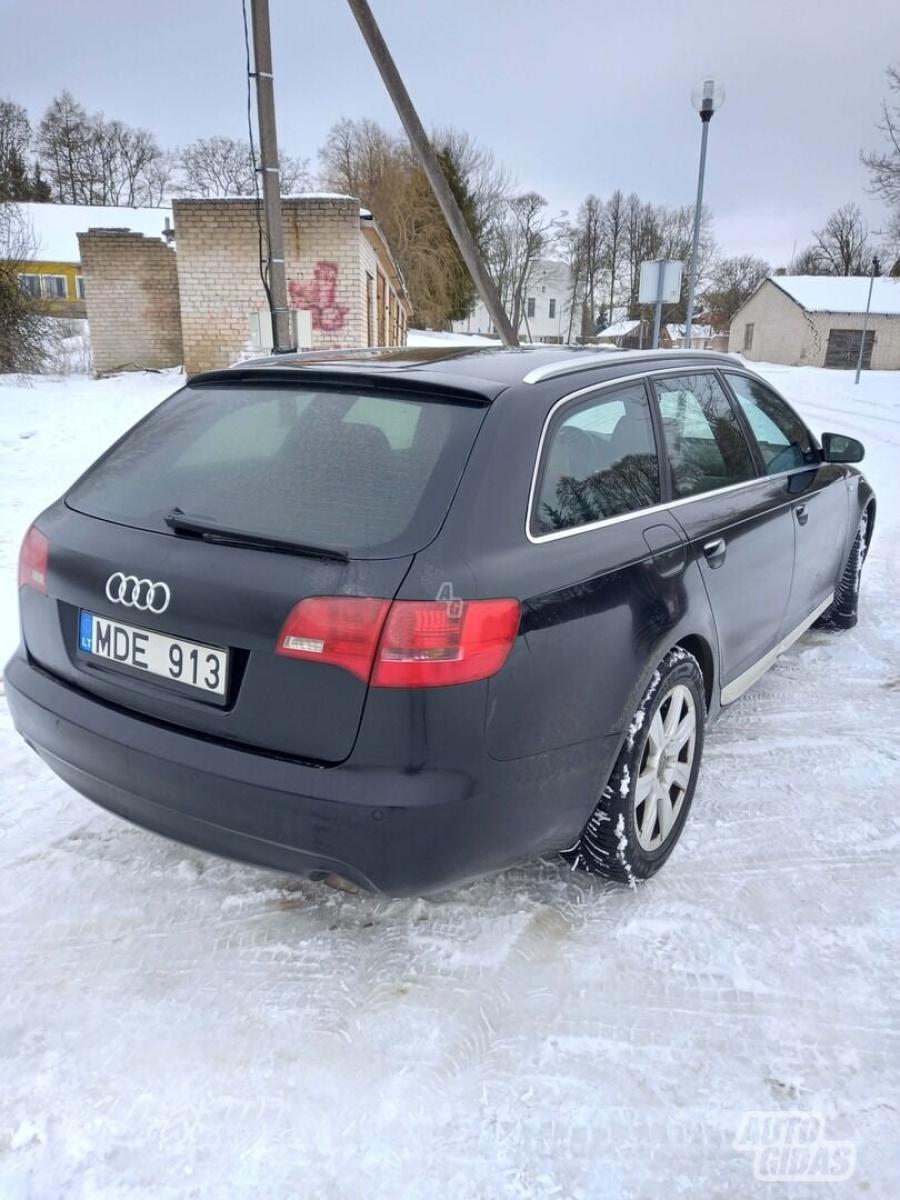 Black Audi A6 2007 in Moletai, with an engine capacity of 2.00 L and mileage of 346 thousand km for 2800 €, photo 3 on AUTOMOTO.COM.LV