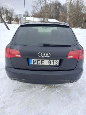 Black Audi A6 2007 in Moletai, with an engine capacity of 2.00 L and mileage of 346 thousand km for 2800 €, photo 4 on AUTOMOTO.COM.LV