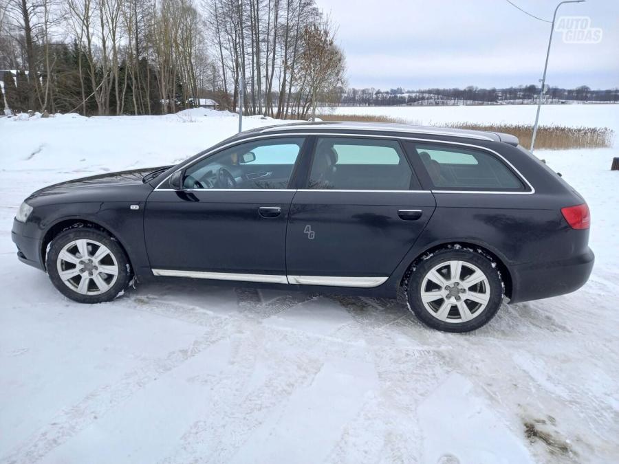Black Audi A6 2007 in Moletai, with an engine capacity of 2.00 L and mileage of 346 thousand km for 2800 €, photo 6 on AUTOMOTO.COM.LV