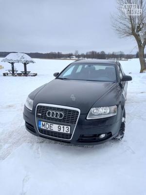 Black Audi A6 2007 in Moletai, with an engine capacity of 2.00 L and mileage of 346 thousand km for 2800 €, photo 7 on AUTOMOTO.COM.LV