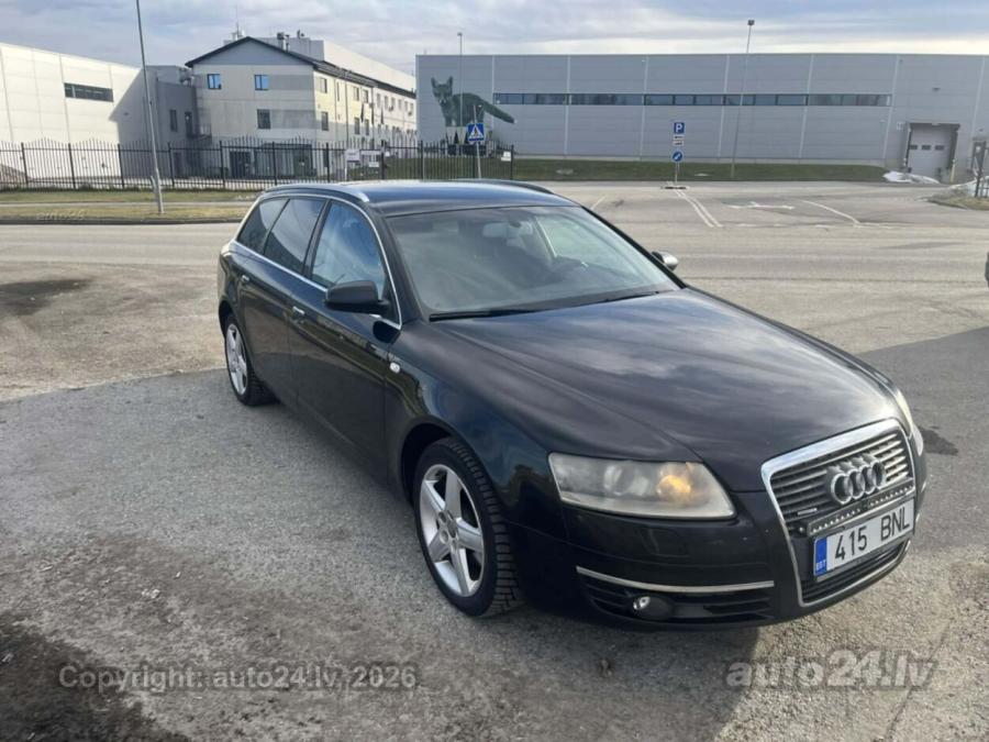 Black Audi A6 2007 in Tartu, with an engine capacity of 3.00 L and mileage of 376 thousand km for 2999 €, photo 3 on AUTOMOTO.COM.LV
