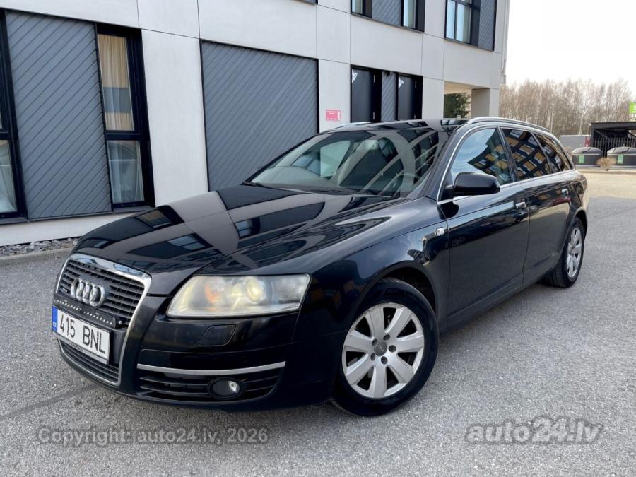Black Audi A6 2007 in Tartu, with an engine capacity of 3.00 L and mileage of 376 thousand km for 2999 €, photo 1 on AUTOMOTO.COM.LV