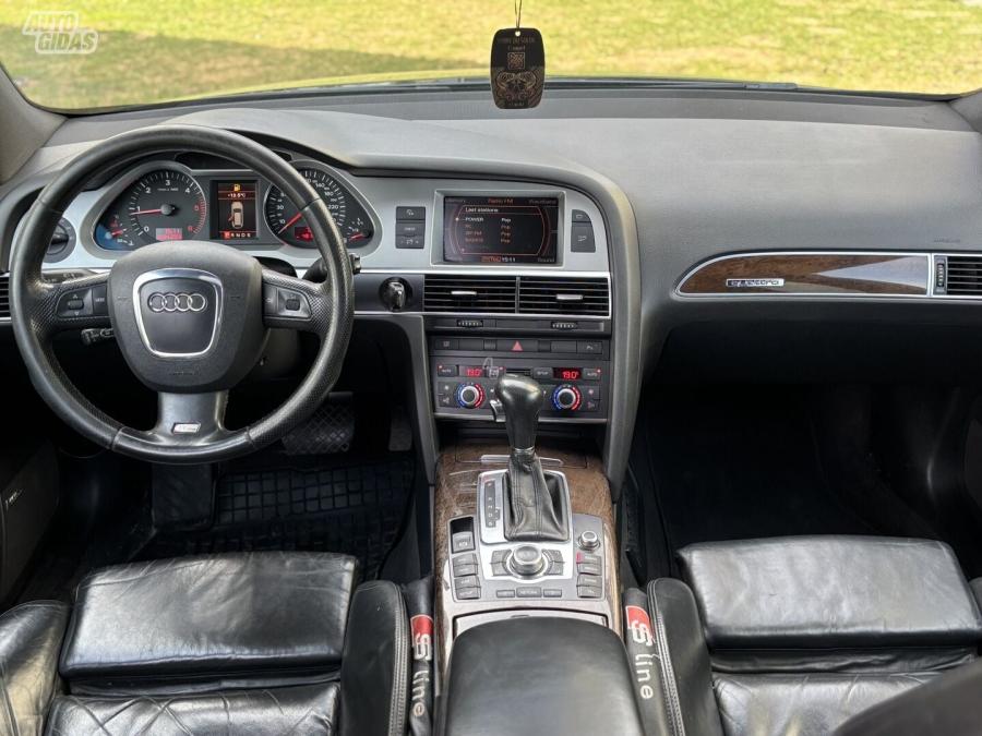 Melns Audi A6 2007 Kauņa, ar dzinēja tilpumu 3.00 L un nobraukumu 400 tūkst. km par 3000 €, foto 22 vietnē AUTOMOTO.COM.LV