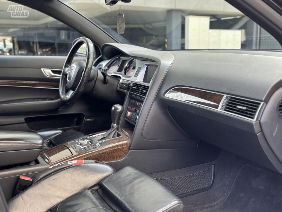 Melns Audi A6 2007 Kauņa, ar dzinēja tilpumu 3.00 L un nobraukumu 400 tūkst. km par 3000 €, foto 24 vietnē AUTOMOTO.COM.LV