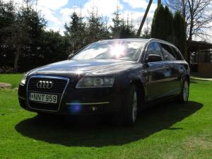 Melns Audi A6 2007 Anykščiai, ar dzinēja tilpumu 2.70 L un nobraukumu 297 tūkst. km par 3900 €, foto  vietnē AUTOMOTO.COM.LV