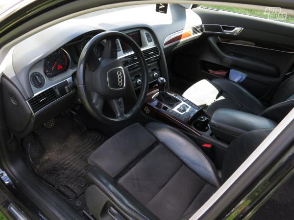 Black Audi A6 2007 in Anyksciai, with an engine capacity of 2.70 L and mileage of 297 thousand km for 3600 €, photo 4 on AUTOMOTO.COM.LV