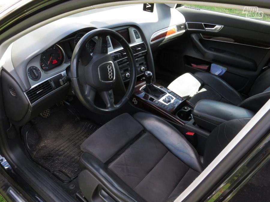 Melns Audi A6 2007 Anykščiai, ar dzinēja tilpumu 2.70 L un nobraukumu 297 tūkst. km par 3900 €, foto 5 vietnē AUTOMOTO.COM.LV