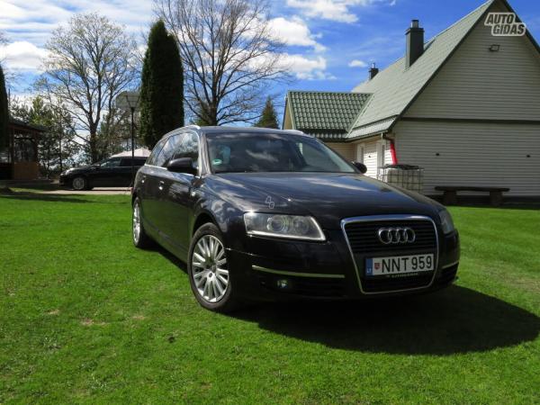 Black Audi A6 2007 in Anyksciai, with an engine capacity of 2.70 L and mileage of 297 thousand km for 3600 €, photo 7 on AUTOMOTO.COM.LV