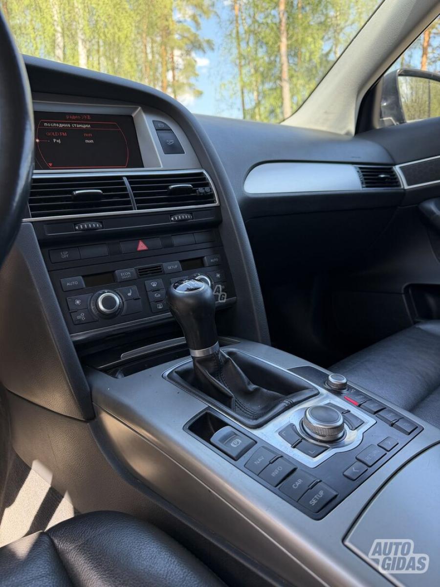 Melns Audi A6 2007 Visaginas, ar dzinēja tilpumu 2.00 L un nobraukumu 426 tūkst. km par 3499 €, foto 10 vietnē AUTOMOTO.COM.LV