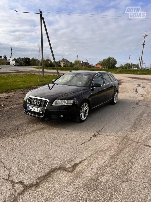 Melns Audi A6 2007 Kauņa, ar dzinēja tilpumu 3.00 L un nobraukumu 332 tūkst. km par 4000 €, foto 1 vietnē AUTOMOTO.COM.LV