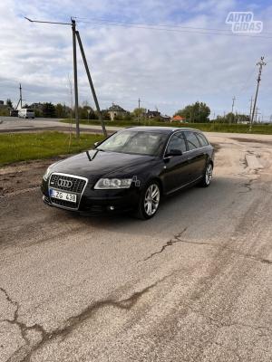 Melns Audi A6 2007 Kauņa, ar dzinēja tilpumu 3.00 L un nobraukumu 332 tūkst. km par 4000 €, foto  vietnē AUTOMOTO.COM.LV