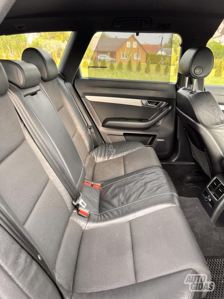 Melns Audi A6 2007 Kauņa, ar dzinēja tilpumu 3.00 L un nobraukumu 332 tūkst. km par 4000 €, foto 19 vietnē AUTOMOTO.COM.LV