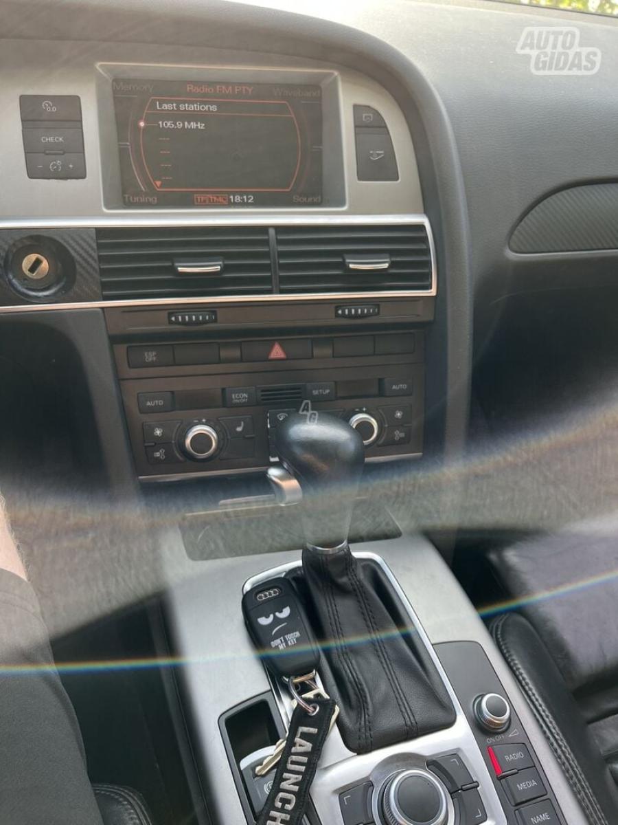 Black Audi A6 2007 in Kaunas, with an engine capacity of 2.00 L and mileage of 280 thousand km for 3000 €, photo 12 on AUTOMOTO.COM.LV