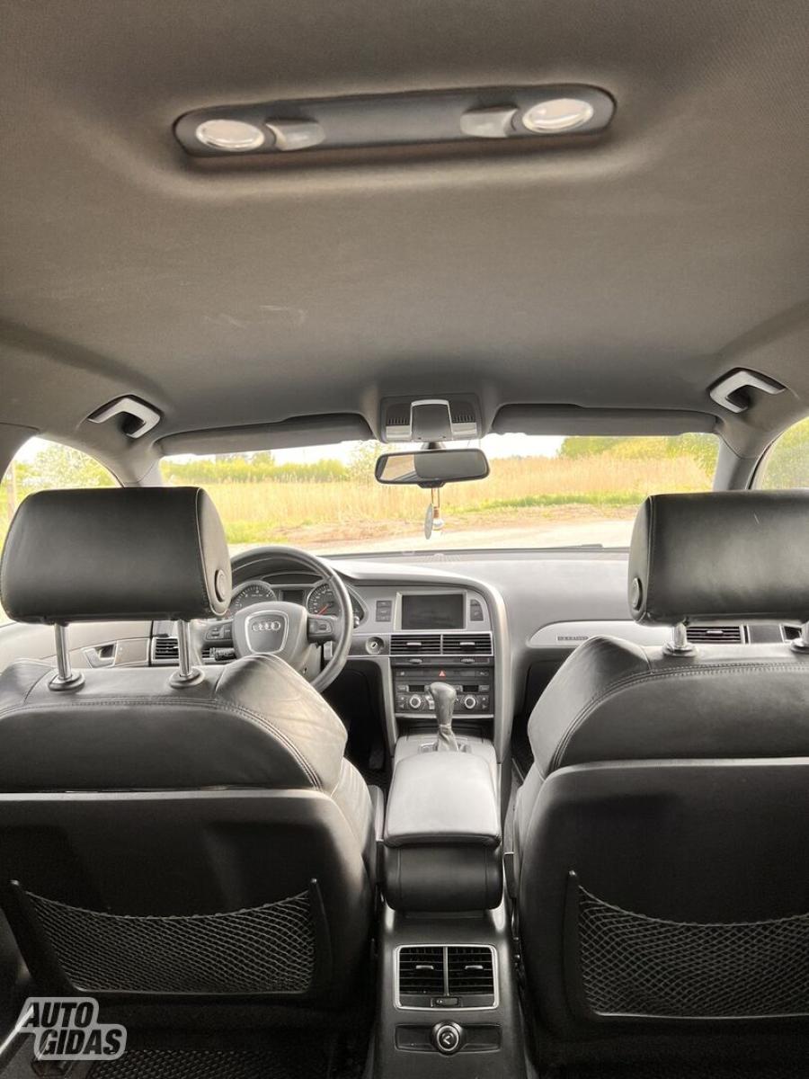 Black Audi A6 2007 in Kaunas, with an engine capacity of 3.00 L and mileage of 332 thousand km for 3900 €, photo 23 on AUTOMOTO.COM.LV