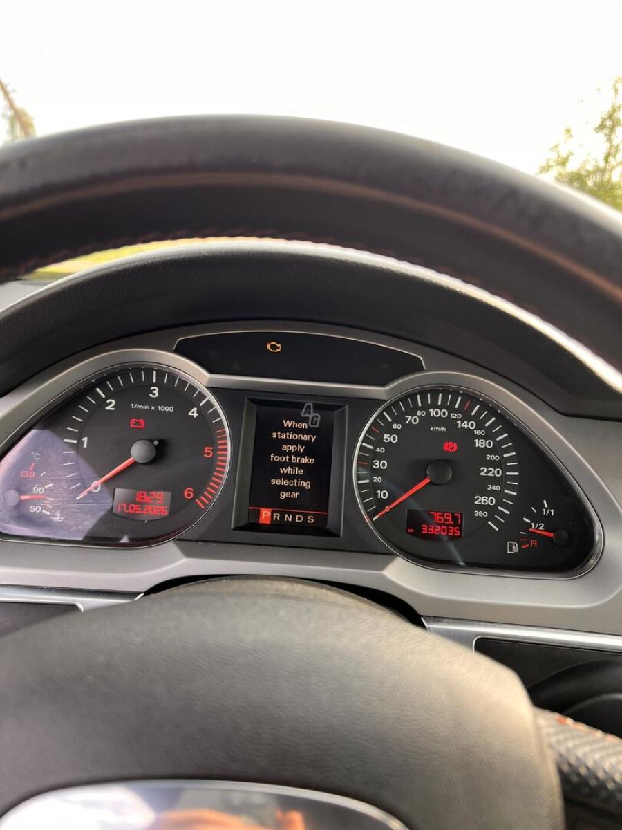 Black Audi A6 2007 in Kaunas, with an engine capacity of 3.00 L and mileage of 332 thousand km for 3900 €, photo 32 on AUTOMOTO.COM.LV