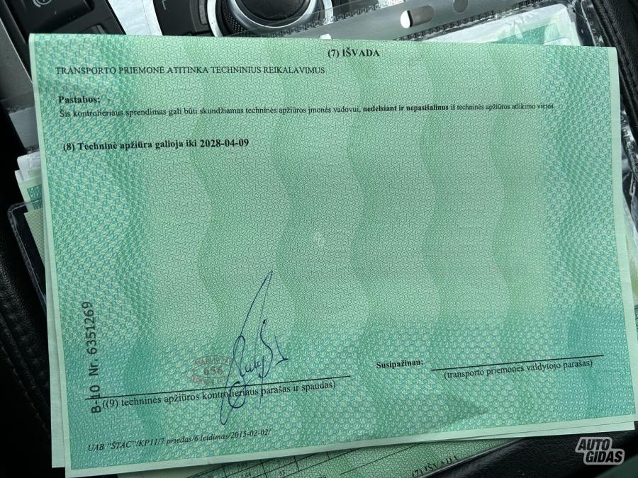 Черный Ауди А6 2007 в Ионишкис, объемом двигателя 2.70 л и пробегом 375 тыс. км за 2600 €, фото 13 на AUTOMOTO.COM.LV