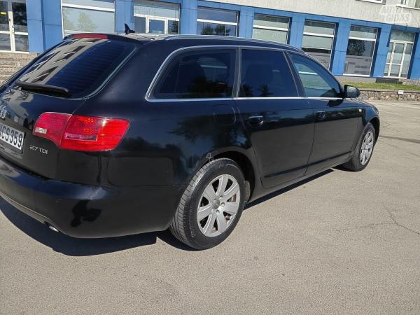 Black Audi A6 2007 in Siauliai, with an engine capacity of 2.70 L and mileage of 290 thousand km for 2700 €, photo 2 on AUTOMOTO.COM.LV