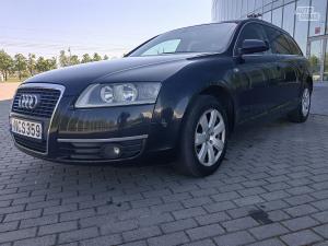 Black Audi A6 2007 in Siauliai, with an engine capacity of 2.70 L and mileage of 290 thousand km for 2700 €, photo 6 on AUTOMOTO.COM.LV