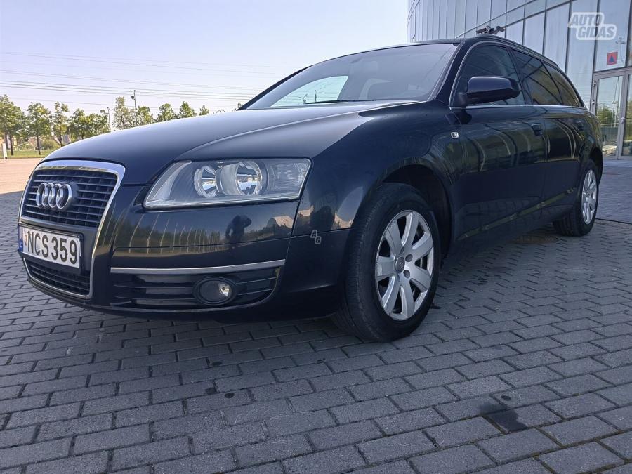 Black Audi A6 2007 in Siauliai, with an engine capacity of 2.70 L and mileage of 290 thousand km for 2700 €, photo 6 on AUTOMOTO.COM.LV