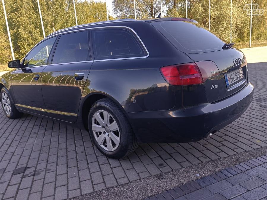 Black Audi A6 2007 in Siauliai, with an engine capacity of 2.70 L and mileage of 290 thousand km for 2700 €, photo 8 on AUTOMOTO.COM.LV