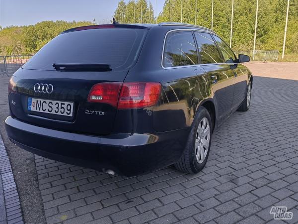Black Audi A6 2007 in Siauliai, with an engine capacity of 2.70 L and mileage of 290 thousand km for 2700 €, photo 8 on AUTOMOTO.COM.LV