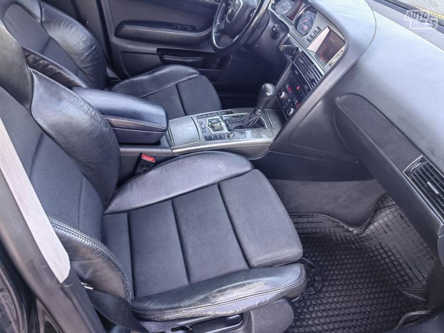 Black Audi A6 2007 in Siauliai, with an engine capacity of 2.70 L and mileage of 290 thousand km for 2700 €, photo 14 on AUTOMOTO.COM.LV