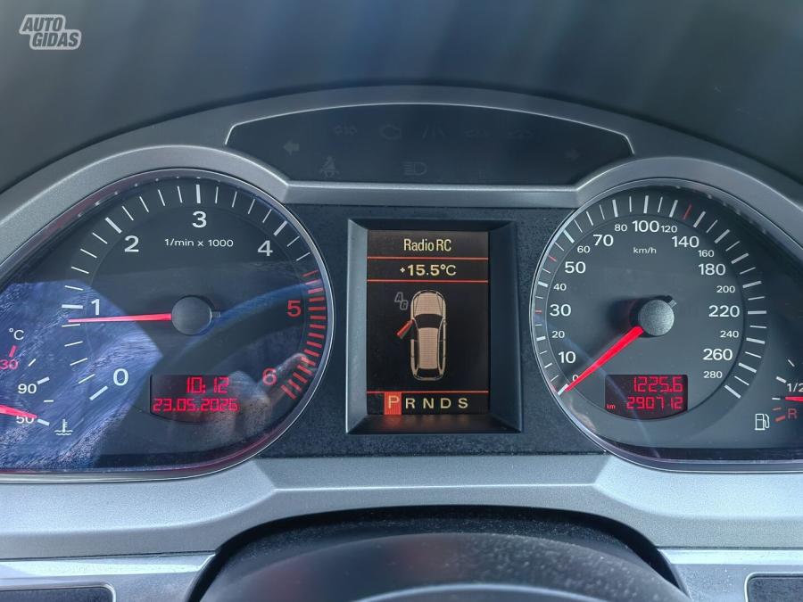 Black Audi A6 2007 in Siauliai, with an engine capacity of 2.70 L and mileage of 290 thousand km for 2700 €, photo 18 on AUTOMOTO.COM.LV
