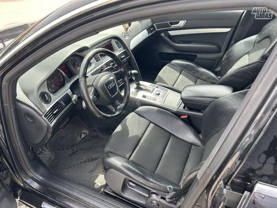 Черный Ауди А6 2007 в Ионишкис, объемом двигателя 2.70 л и пробегом 375 тыс. км за 2399 €, фото 11 на AUTOMOTO.COM.LV
