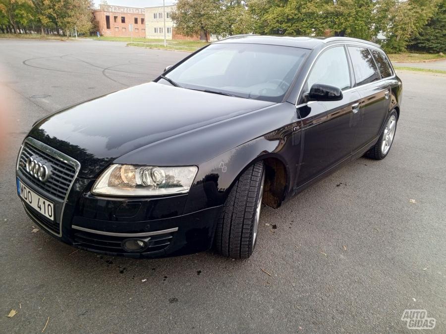 Black Audi A6 2007 in Alytus, with an engine capacity of 3.00 L and mileage of 322 thousand km for 4900 €, photo 3 on AUTOMOTO.COM.LV